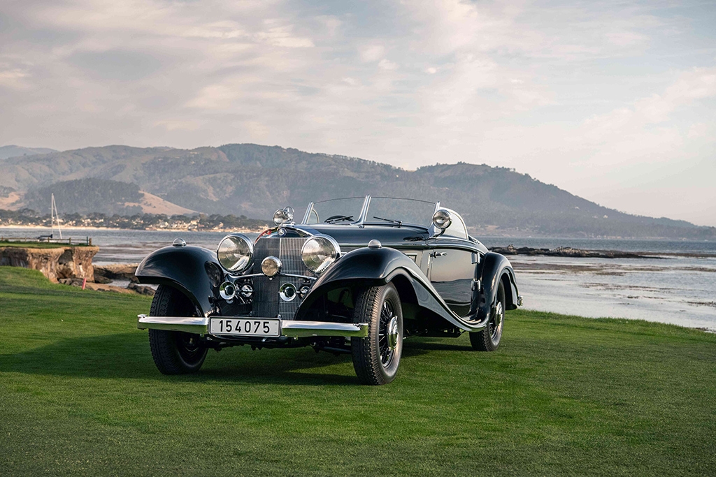 Classic Mercedes wins 'Best of Show' at Pebble Beach - Sgcarmart