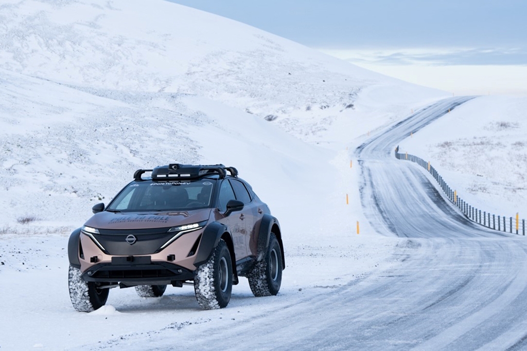 Pole-to-Pole Nissan Ariya completes stage two of its journey - Sgcarmart