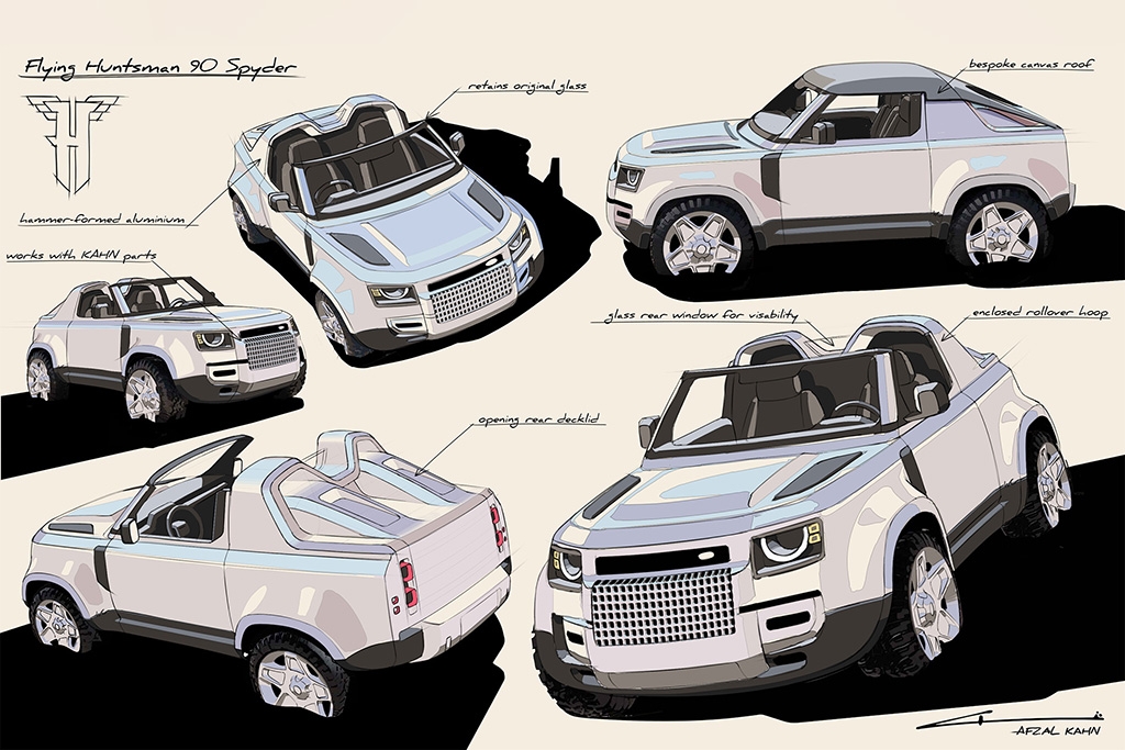 Kahn Automobiles to build open-top, two-seater Defender - Sgcarmart