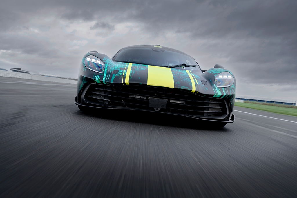 Aston Martin shares new photos of prototype Valhalla - Sgcarmart