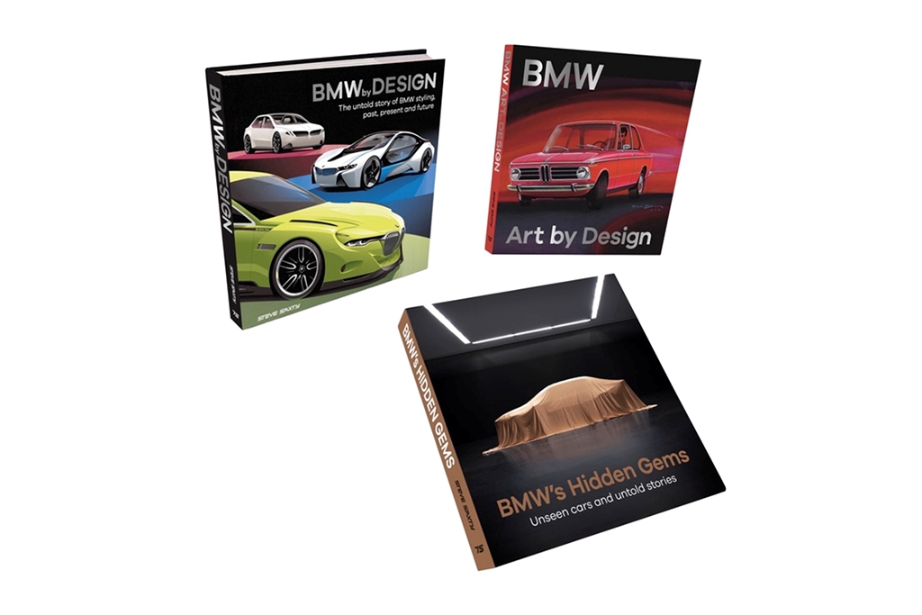 Steve Saxty launches new three-book set on BMW design - Sgcarmart