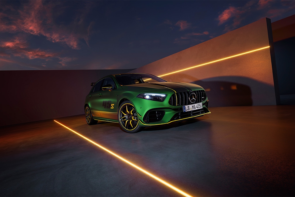 Green devil: This is the Mercedes-AMG A45 S Limited Edition - Sgcarmart