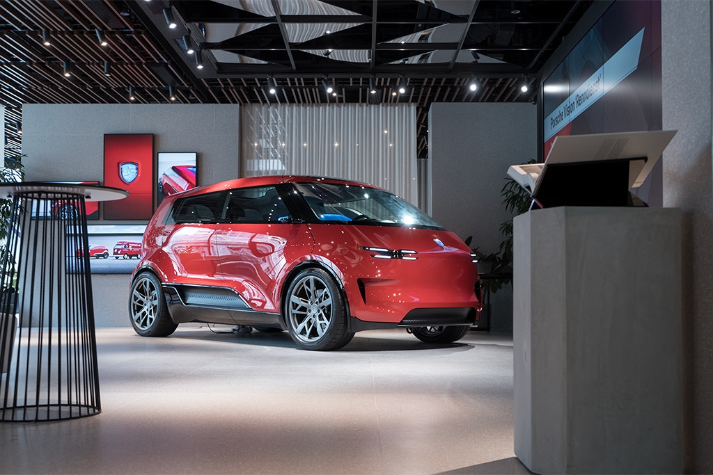 This is the Porsche Vision Renndienst: A Porsche... minibus? - Sgcarmart