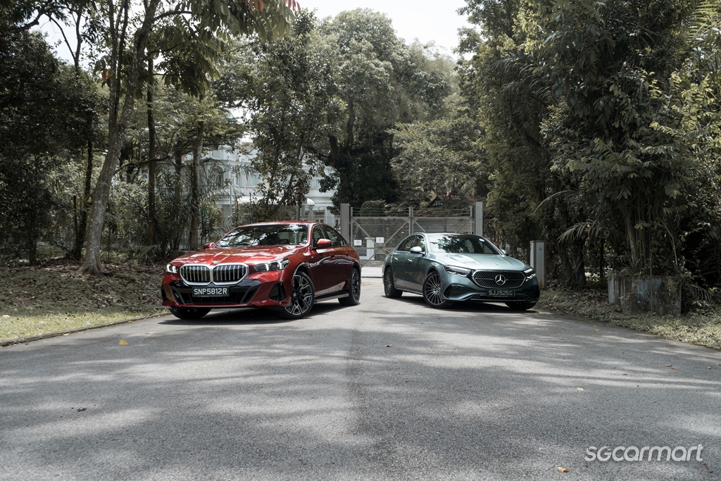 BMW 520i M Sport vs Mercedes-Benz E200 AMG Line - Sgcarmart
