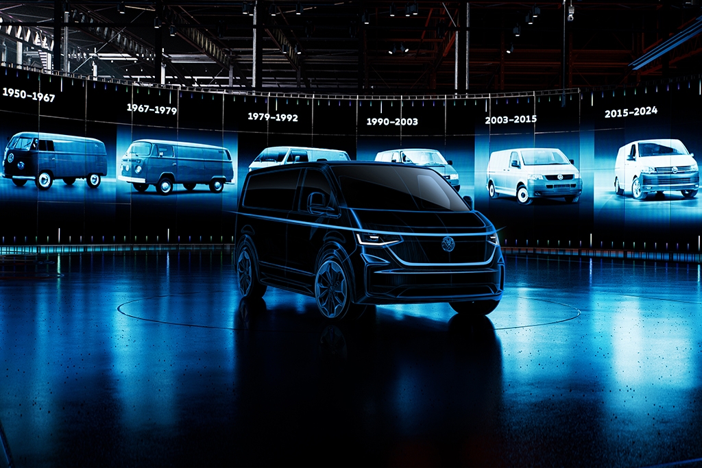 Volkswagen offers first look at new Transporter - Sgcarmart