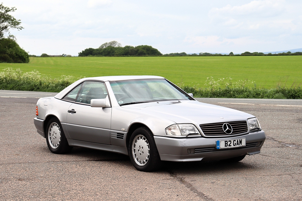 Special Mercedes-Benz 500SL heads to auction - Sgcarmart