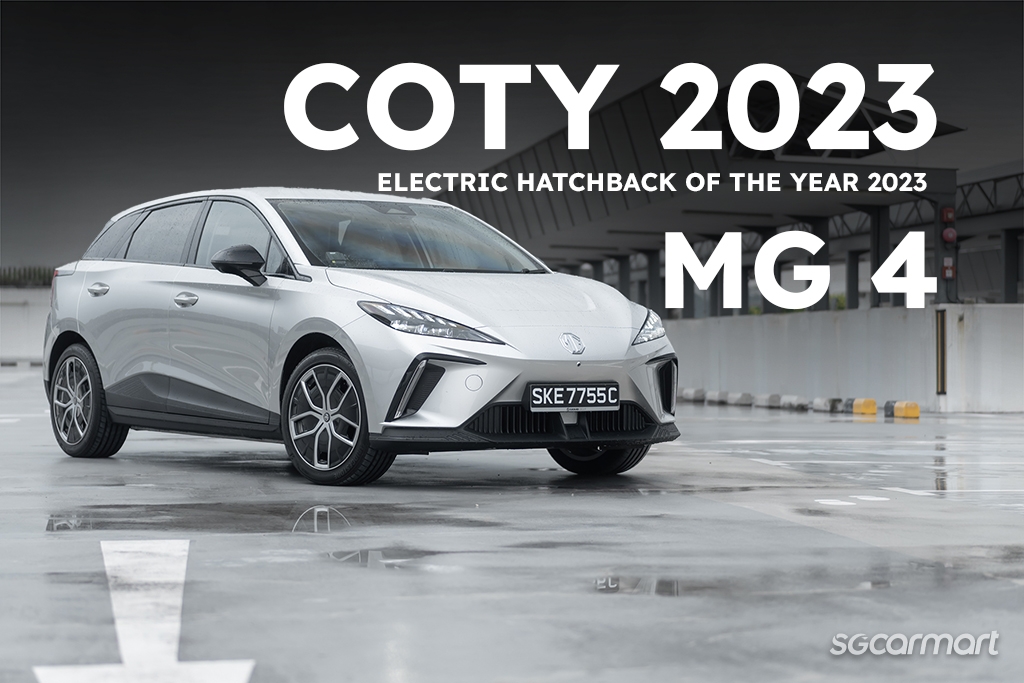 The MG 4 is our electric hatchback of 2023! - Sgcarmart