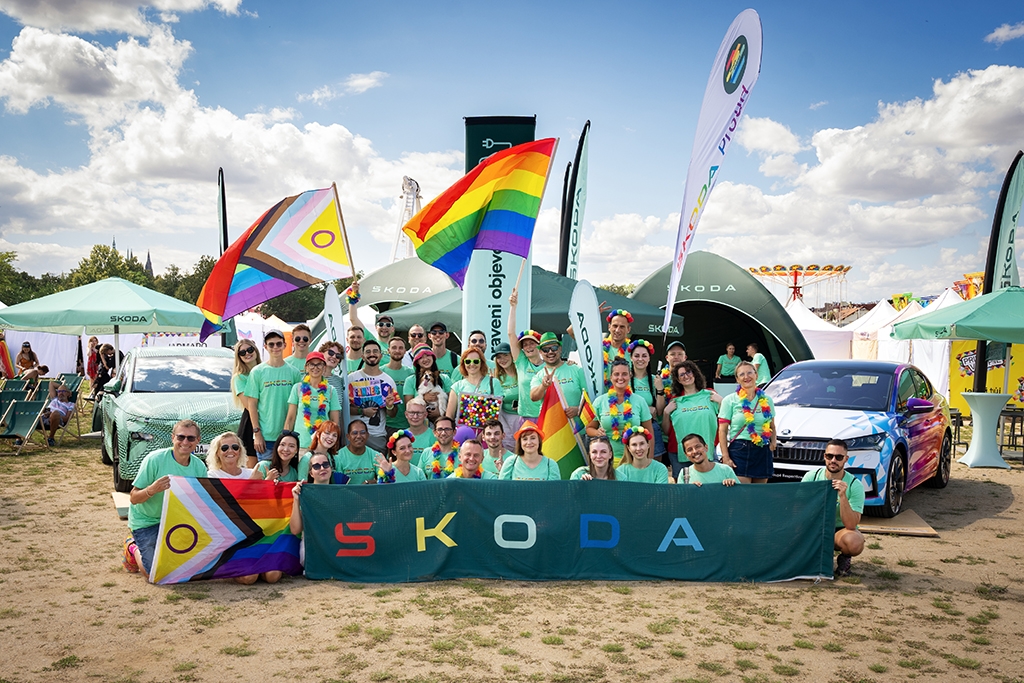 Skoda Auto supports Prague Pride Festival - Sgcarmart