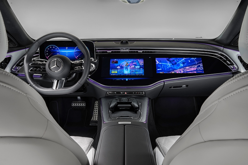 In-car gaming is coming to the MBUX infotainment system - Sgcarmart