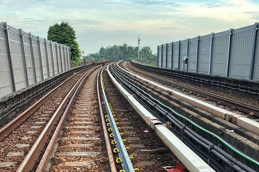 Train service restored on EWL - Sgcarmart