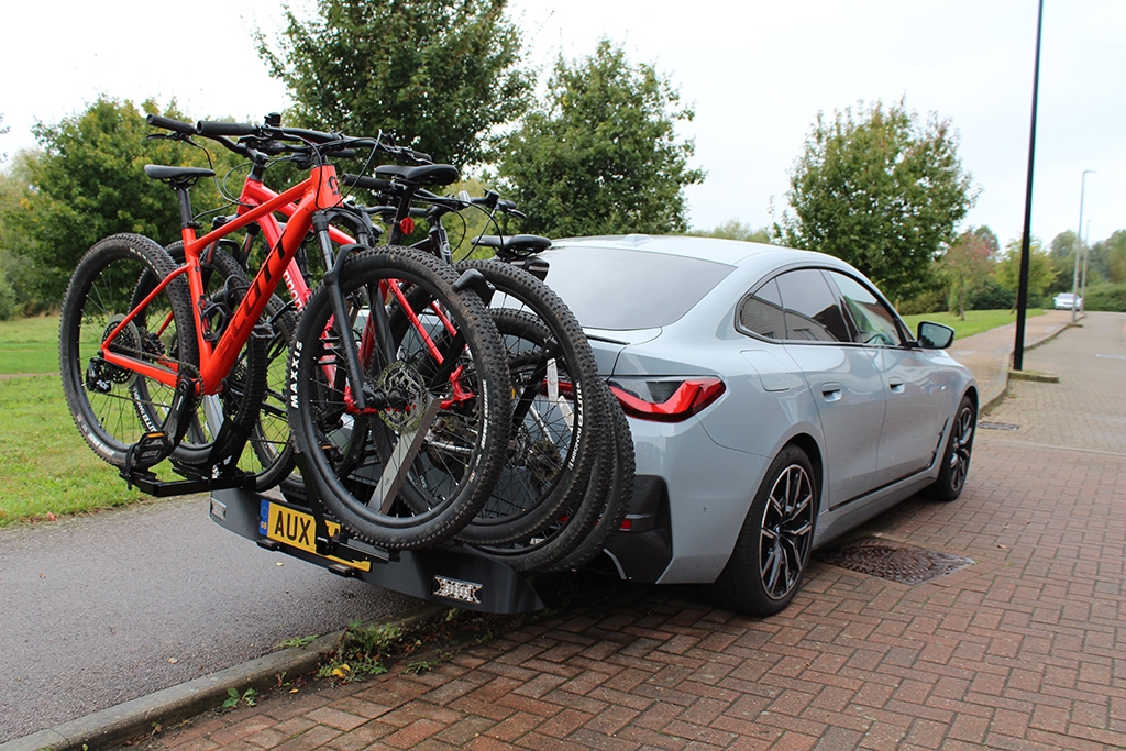 British start-up debuts rear bike rack specifically for EVs - Sgcarmart