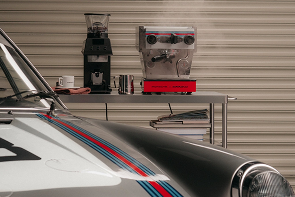 Porsche unveils special espresso machine with La Marzocco - Sgcarmart