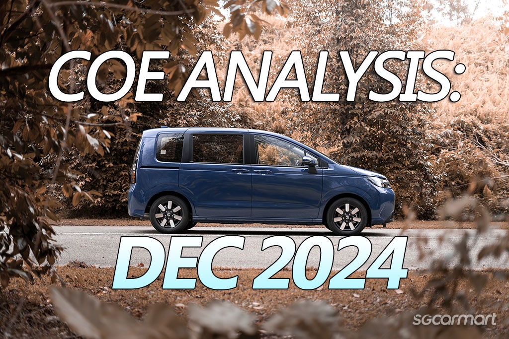 Dec '24 COE Analysis: Recounting another unprecedented year - Sgcarmart