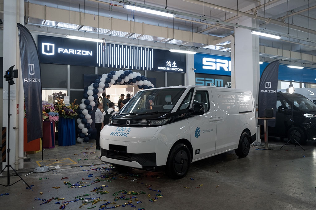New electric van, Farizon SuperVan, launched in Singapore - Sgcarmart