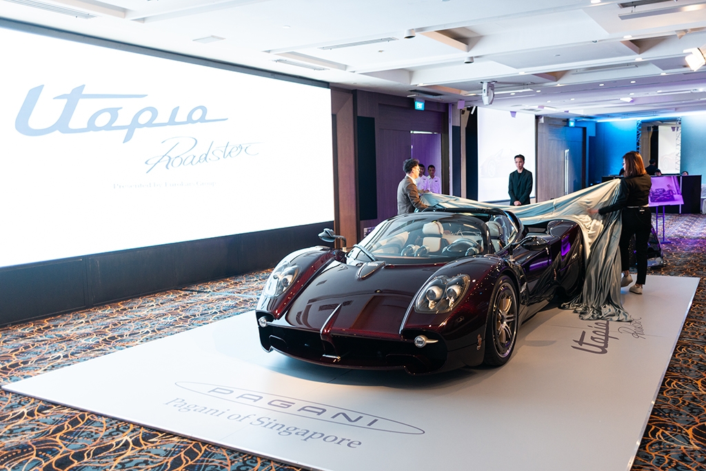 Pagani debuts the Utopia Roadster in Singapore - Sgcarmart
