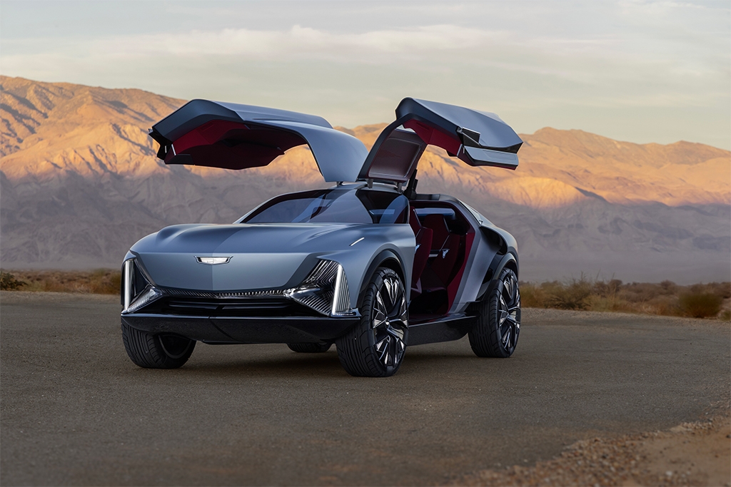 Cadillac reveals all-electric crossover concept - Sgcarmart