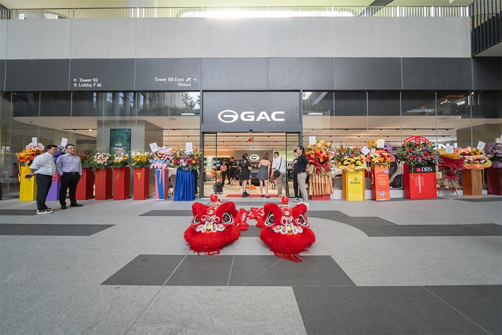 GAC Singapore opens new showroom in Punggol - Sgcarmart