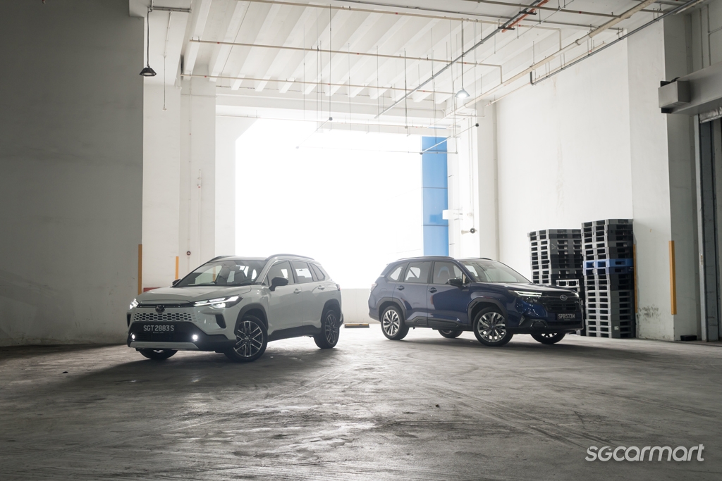 Subaru Forester e-BOXER vs Toyota Corolla Cross Hybrid - Sgcarmart