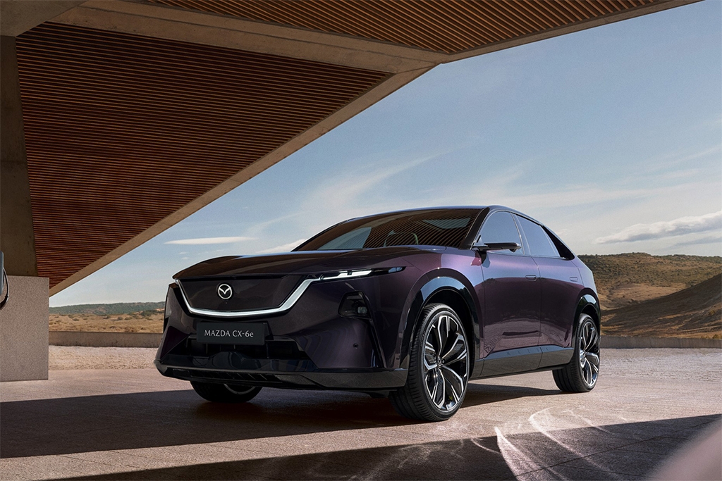 All-new Mazda CX-6e BEV debuts at 2026 Brussels Motor Show - Sgcarmart