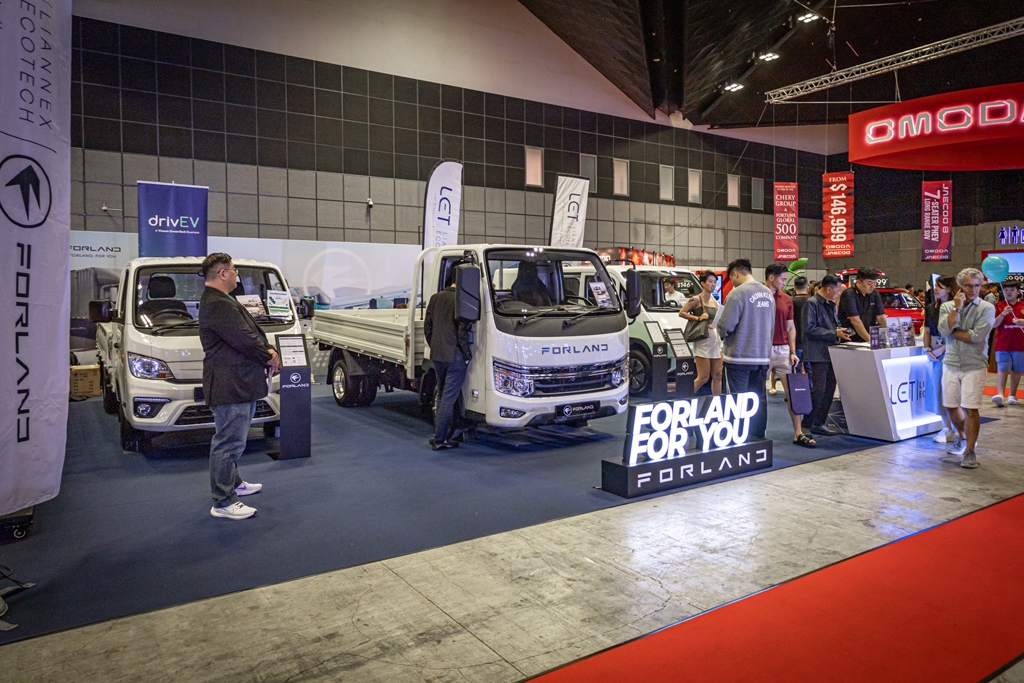 Forland debuts in Singapore with new S1 light electric truck - Sgcarmart