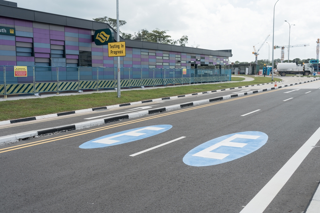 LTA begins trial of new visual markers for ERP 2.0 - Sgcarmart