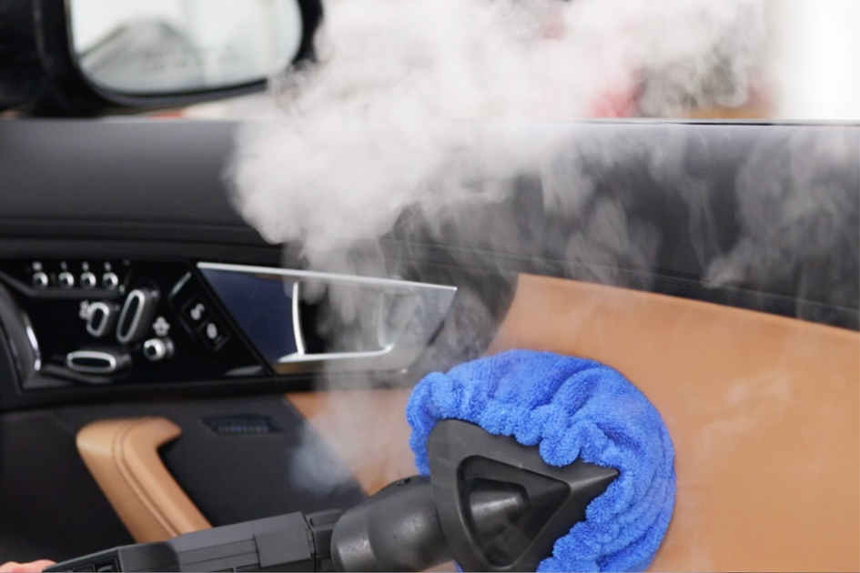 New Age Polish Interior Cleaning With Hot Steam Cleaning Interior ...