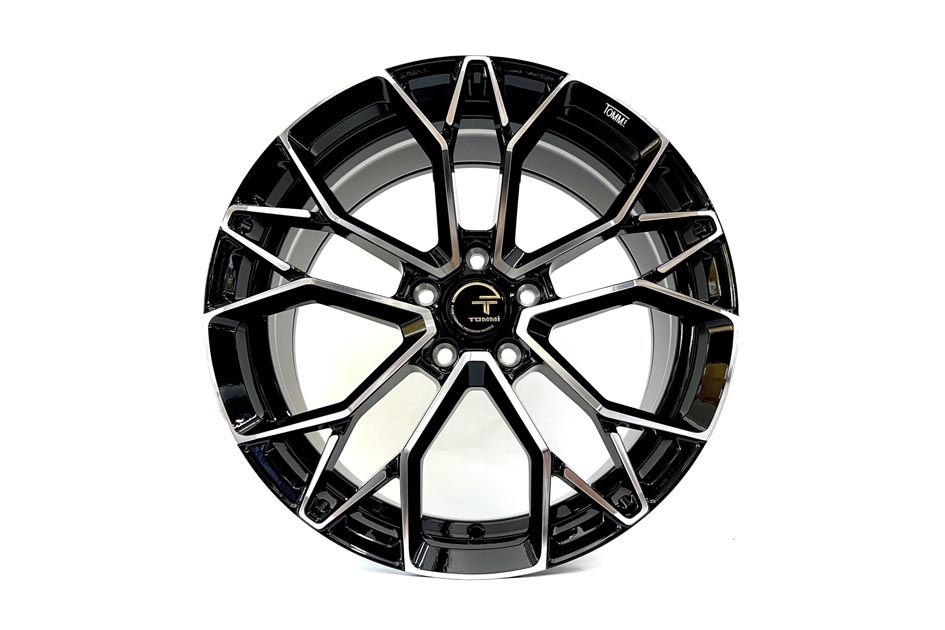 Tommi TMF-167 Diamond Cut Lip / Gloss Black Rim Rims | Shop on Sgcarmart