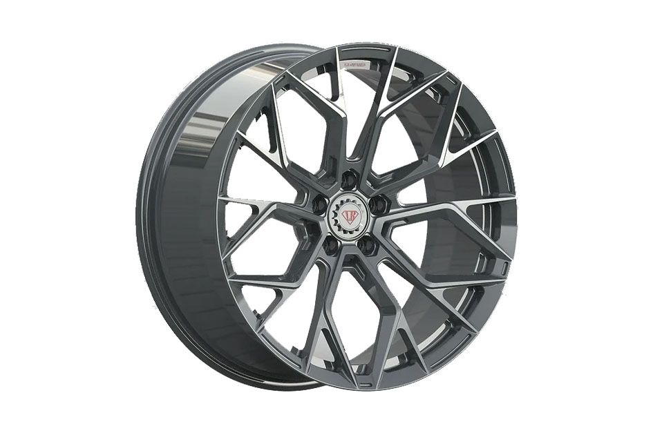 Liberty Walk 8S Aspire W02 Gunmetal Milled Rim Rims | Shop on Sgcarmart