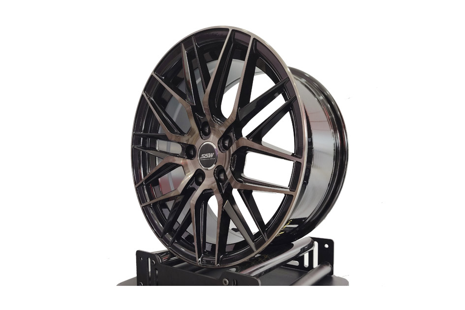 SSW 348 Black Metallic Finish Rim Rims | Shop on Sgcarmart