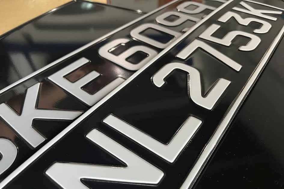 Chuan Heng Embossed Vehicle Plate Bodykits | Shop on Sgcarmart