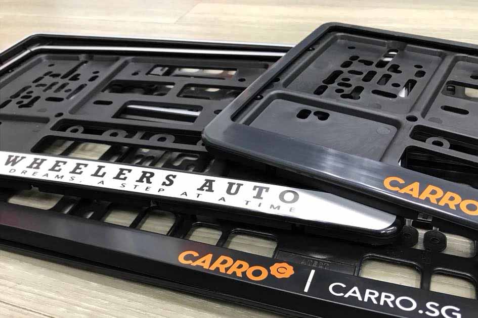 Chuan Heng Vehicle Plate Holders (Standard) Bodykits | Shop on Sgcarmart