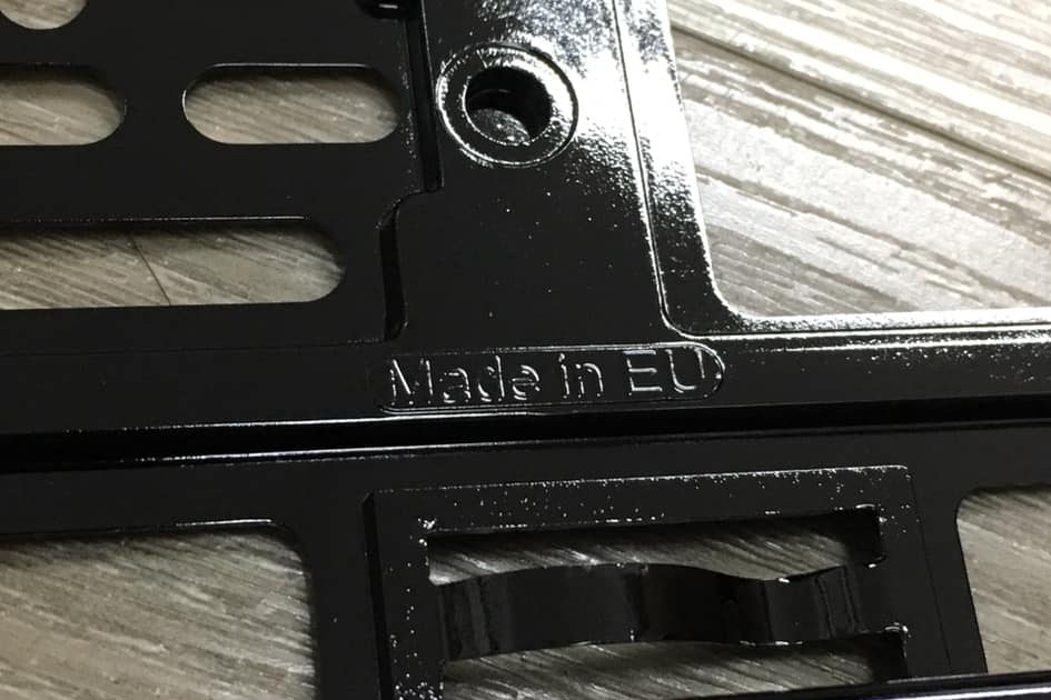 Chuan Heng Vehicle Plate Holders (Premium Gloss Black) Bodykits | Shop ...