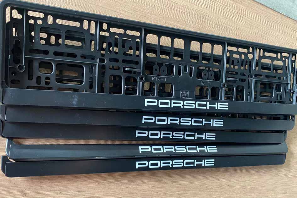 Chuan Heng Embossed Vehicle Plates with Standard Holders Bodykits ...