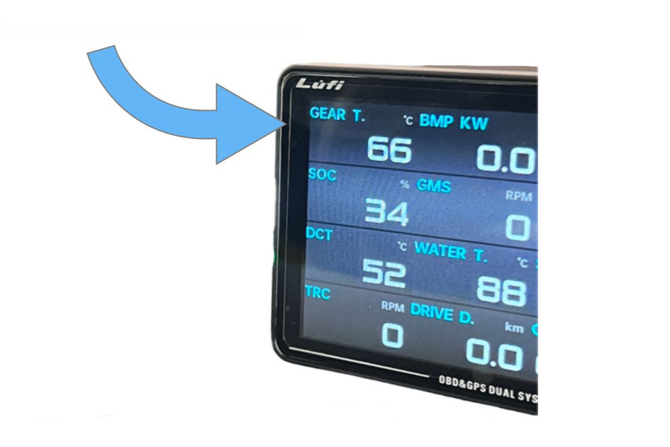 Lufi XS OBD Display Gauge Screen Protector Car Interior | Shop on Sgcarmart