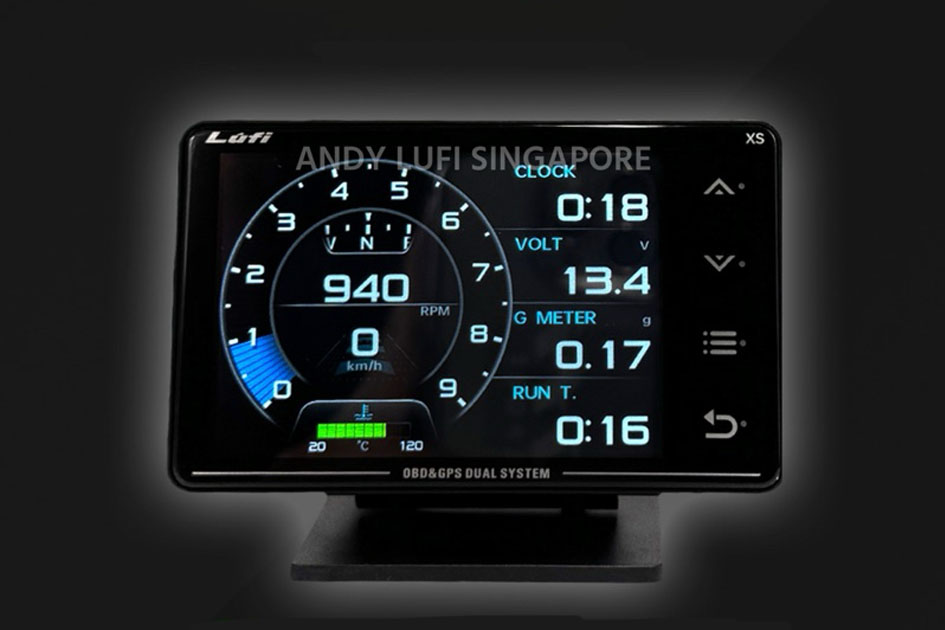 Lufi XS OBD Gauge Mounting Stand Assembly Car Interior | Shop on Sgcarmart
